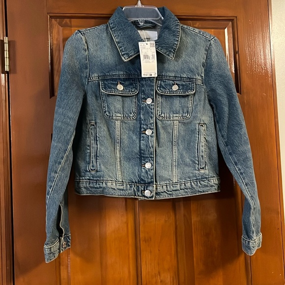 Mango | Jackets & Coats | Mng Size S Jean Jacket By Mango | Poshmark